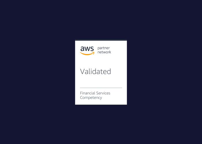 Enfuce achieves the AWS Financial Services Competency - Enfuce